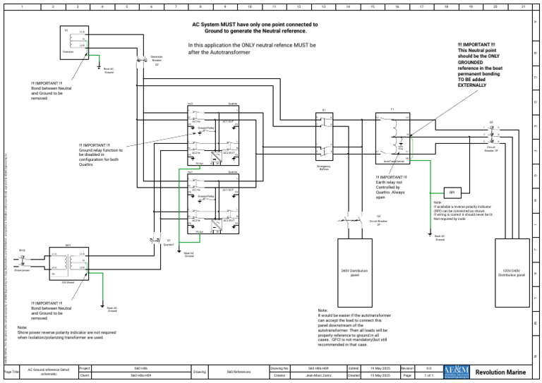 AC Ground Reference Schematic Guide | PDF | Electrical Engineering ...