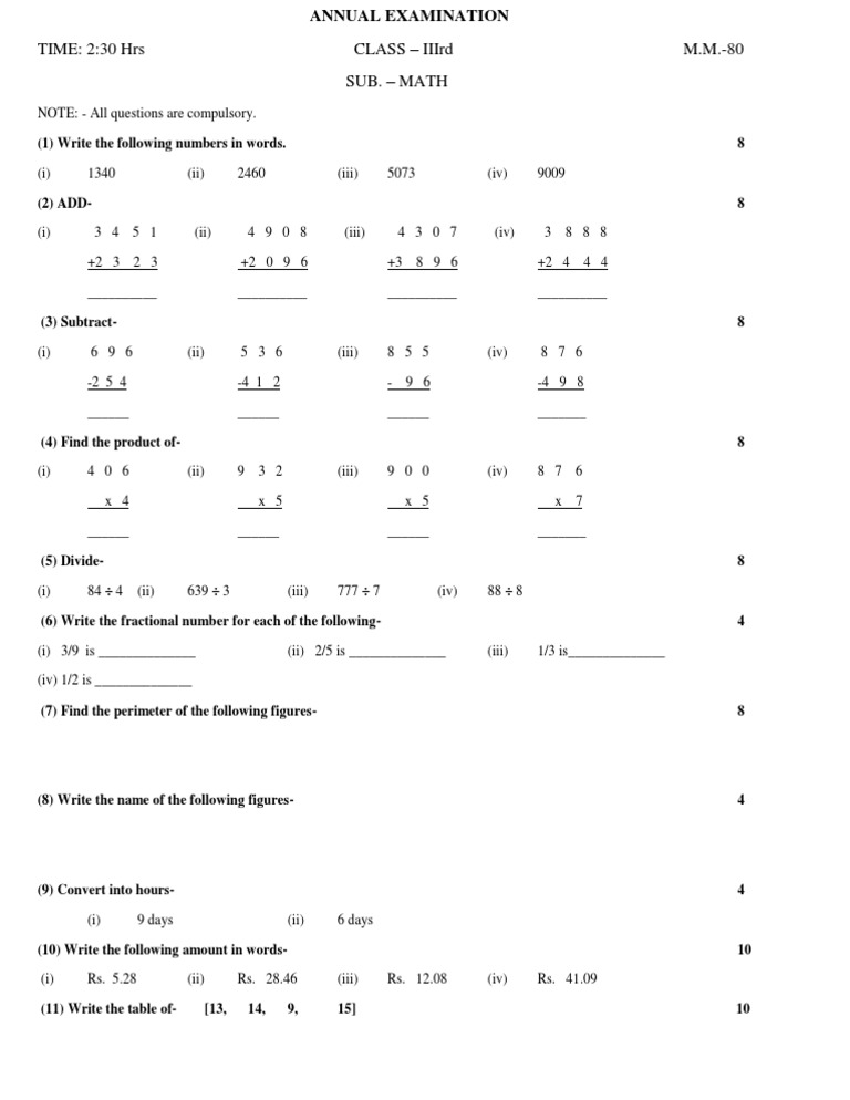 3 Math | PDF | Teaching Methods & Materials | Computers