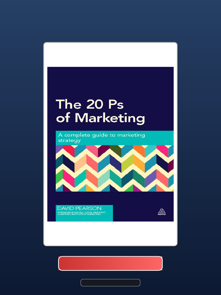 Verified PDF Download 20 Ps of Marketing a Complete Guide to Marketing ...