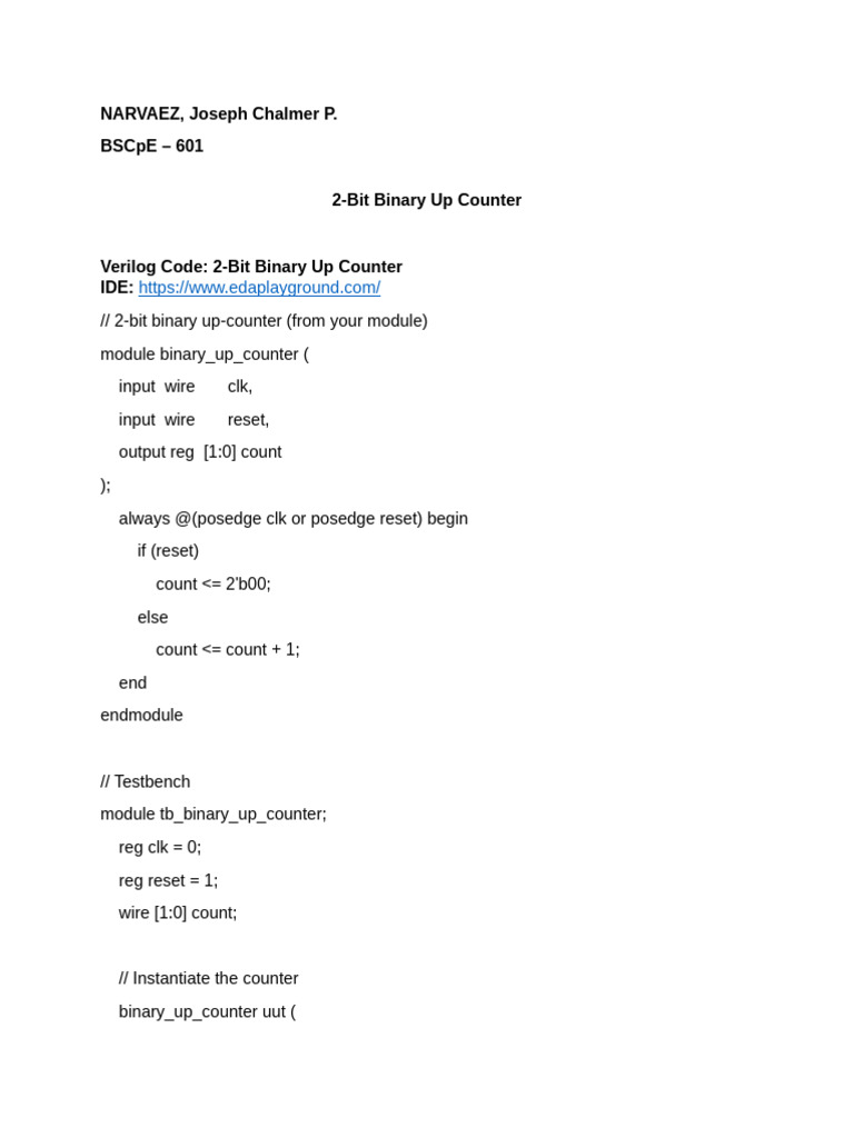 06 Task Performance 1 - ARG | PDF | Computer Engineering | Digital Electronics