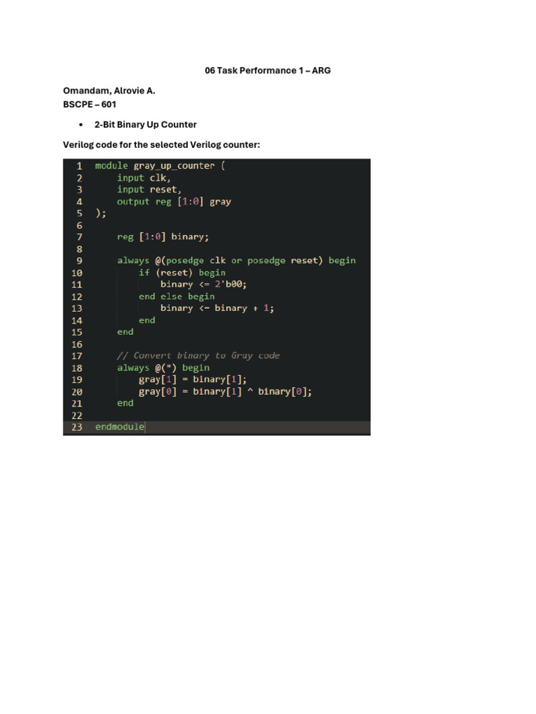 06 Task Performance 1 | PDF