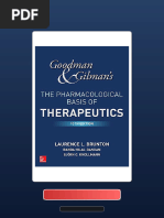 Goodman and Gilman 13th Edition | PDF | Pharmacology | Health Care