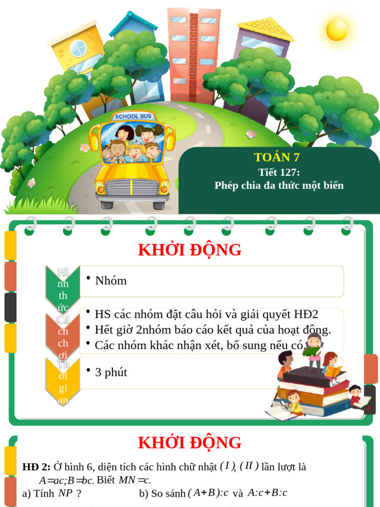 t7cd c6 b5 t2 Phep Chia Da Thuc Mot Bien 1 Copy 01062023 | PDF