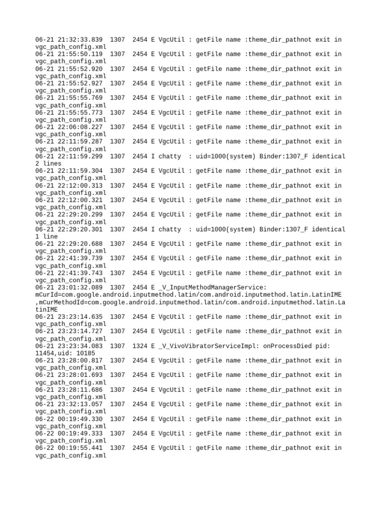 Log | PDF | Encodings | Software Engineering
