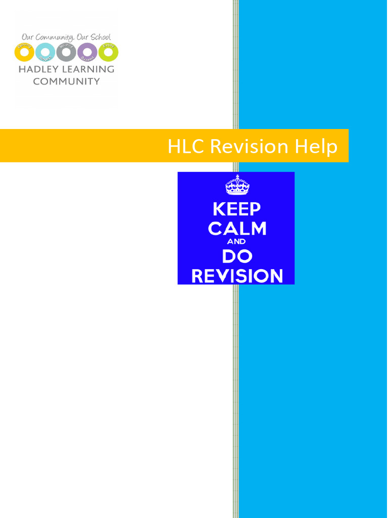 HLC Revision Booklet | PDF