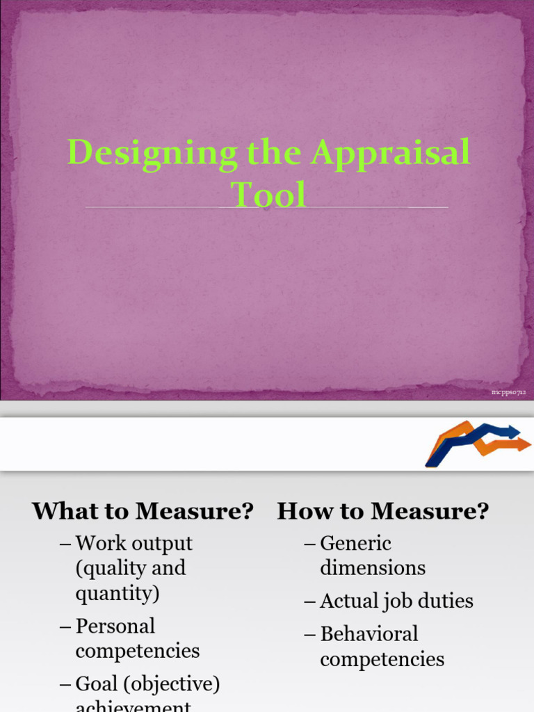 Performance Appraisal Tool Design Guide | PDF | Performance Appraisal ...