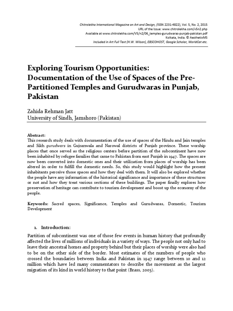 06 Temples Gurudwaras Punjab Pakistan | PDF | Guru Granth Sahib | Temple