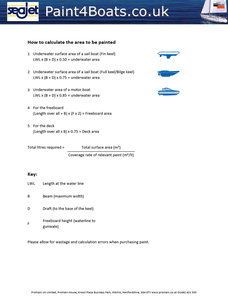 How To Calculate The Area To Be Painted11 | PDF
