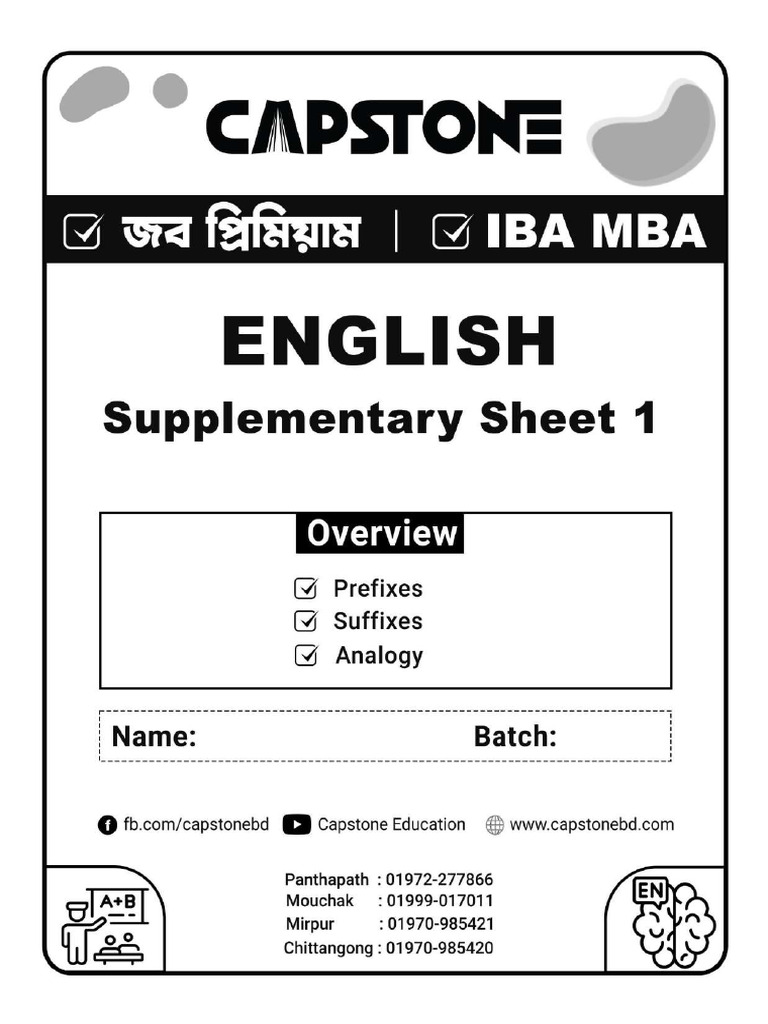 Supplementary Sheet 1 | PDF