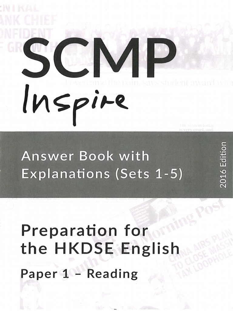 Inspire Reading Set 1-5 Answer | PDF