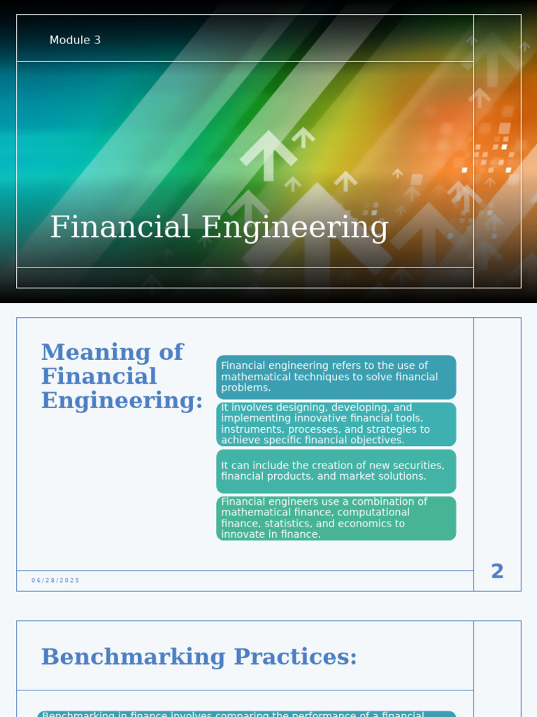 MODULE 3financial Engineering | PDF | Interest | Interest Rates