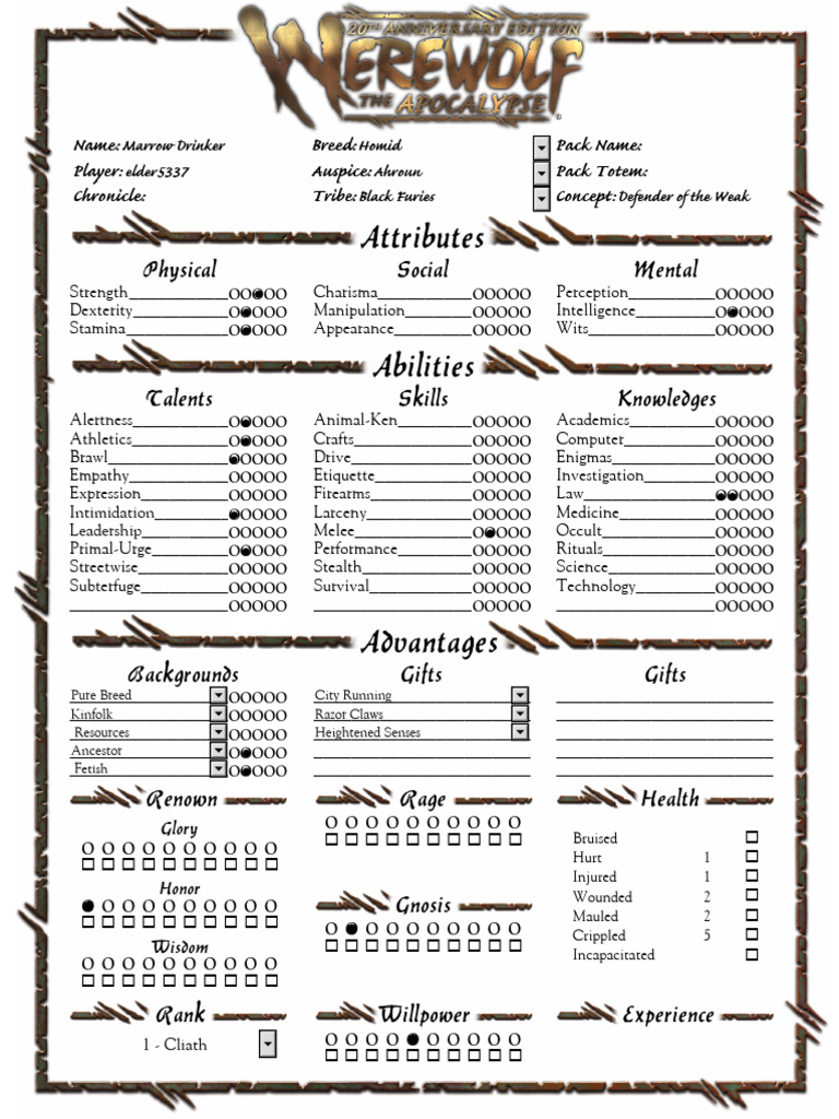 Marrow Drinker | PDF