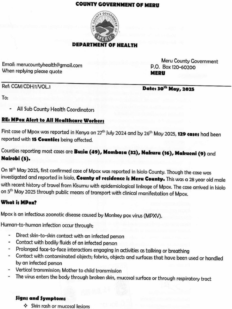 MPOX ALERt | PDF