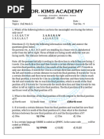 Amcat Previous Year Question Set | PDF