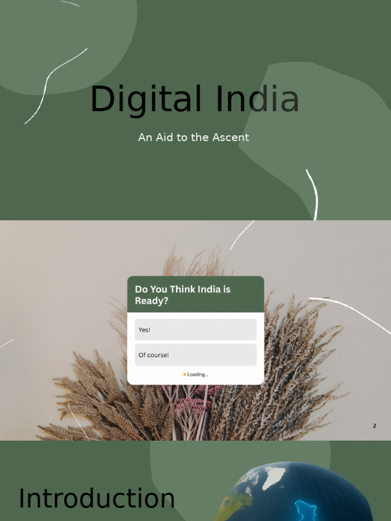 Green Blobs Basic Simple Presentation | PDF | Economies