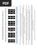 Piano Key Frequency Reference Guide | PDF