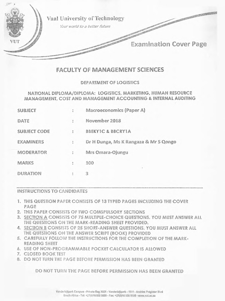 Financial Accounting 1 Past Paper | PDF