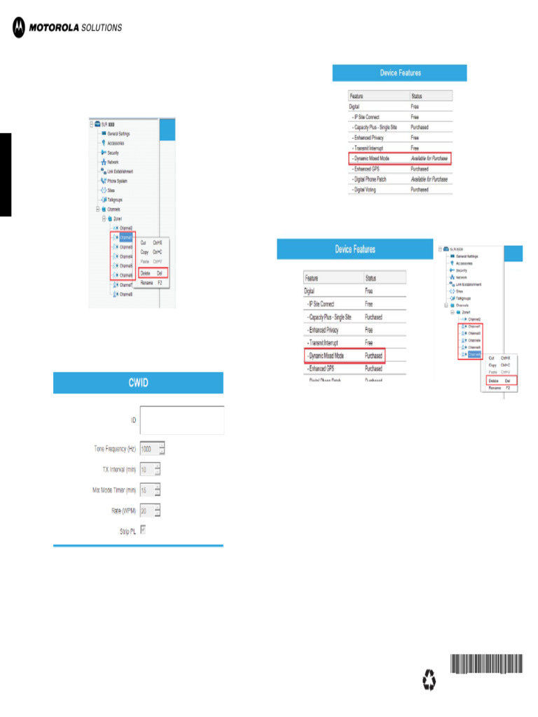Disabling Analog Operations on SLR 8000 | PDF | Mobile Technology ...