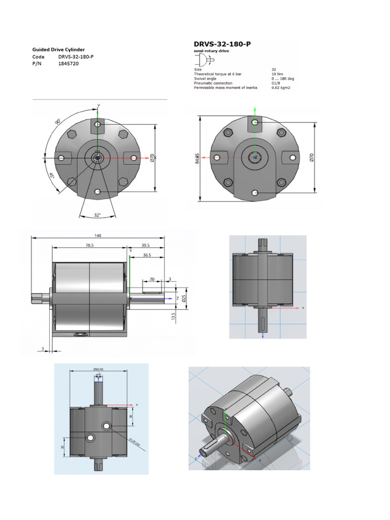 Dimension DRVS 32 180 P | PDF