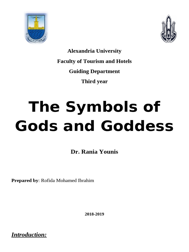 Ancient Egyptian Gods and Symbols | PDF | Idolatry | Ancient Egypt