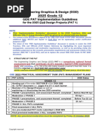 Egd Pat 2025 | PDF | Educational Assessment | Drawing