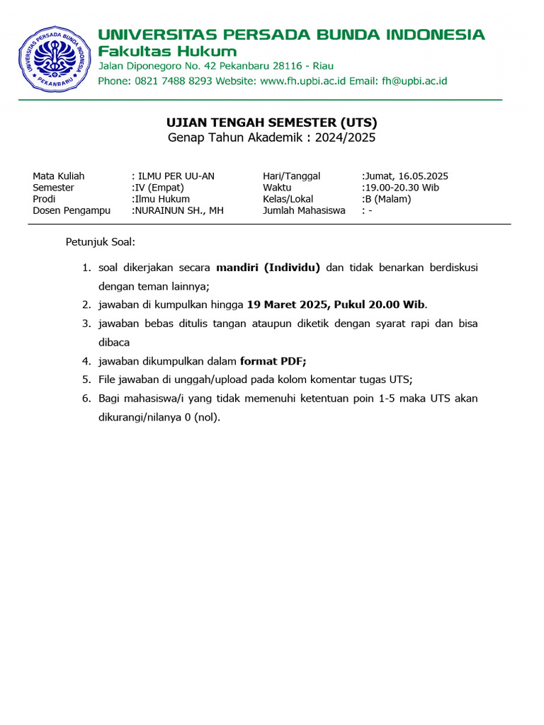 Uts Ipu B | PDF