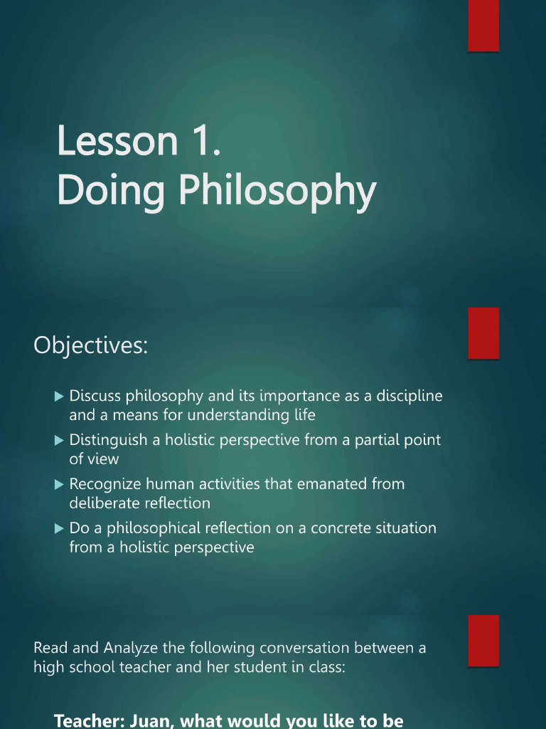 Week 1 Philosophy | PDF