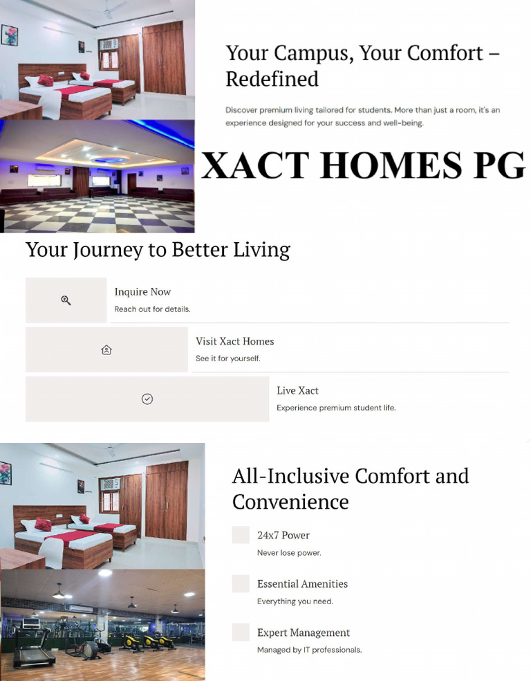 Xact Homes PG | PDF