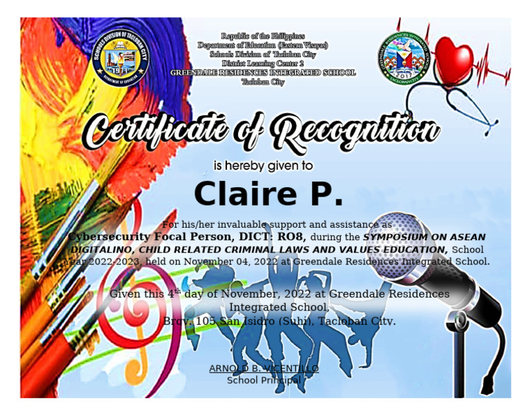 Cybersecurity Symposium Recognition 2022 | PDF
