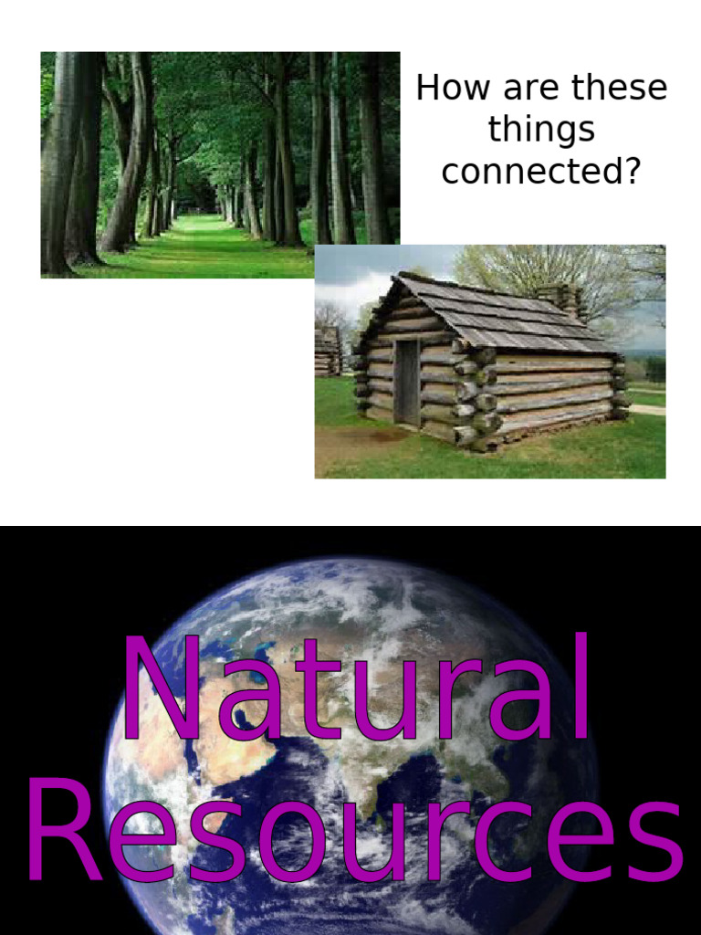 How We Use Earths Resources | PDF