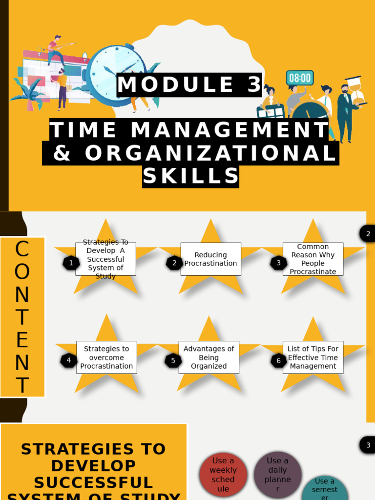Module 3 - Time Management & Organizational Skills | PDF | Professional ...