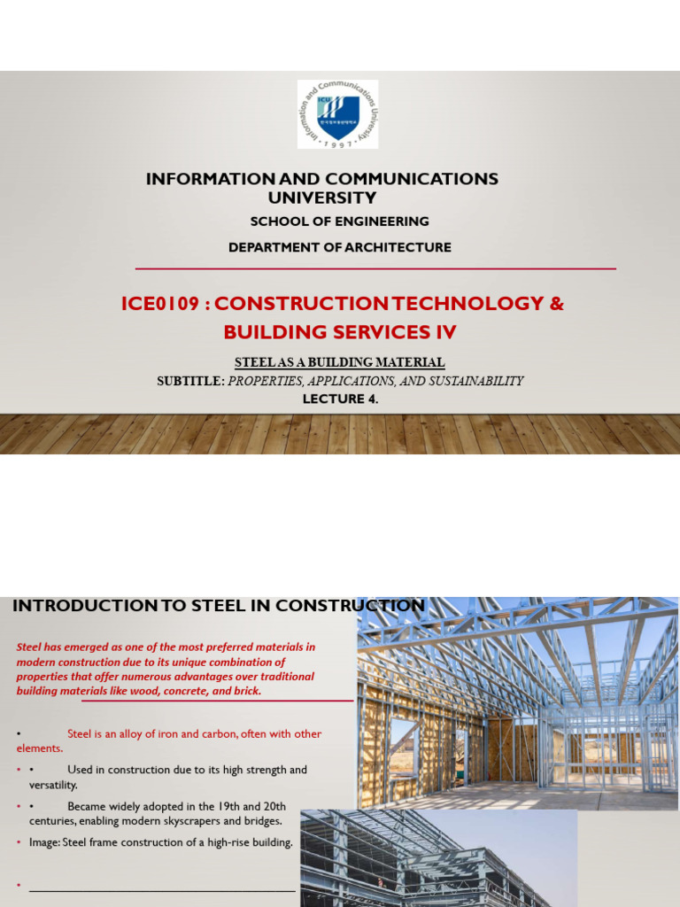 Steel in Construction: Properties & Benefits | PDF | Steel | Alloy