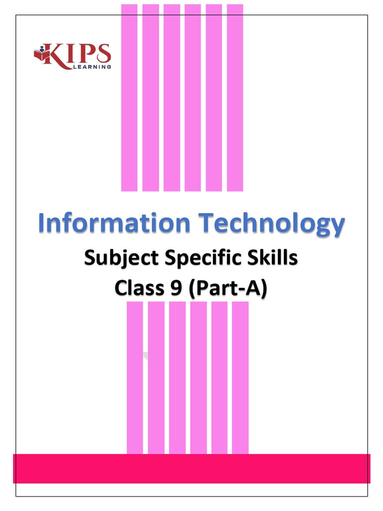 IT Libre Office Book 9 - Second Edition Part A - Answer Key | PDF | Computer Data Storage ...