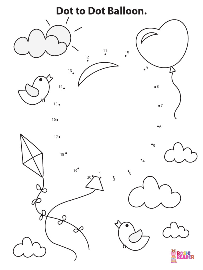 Dot To Dot Balloon | PDF