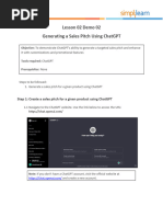 Copy ChatLetters - Jon Benson | PDF