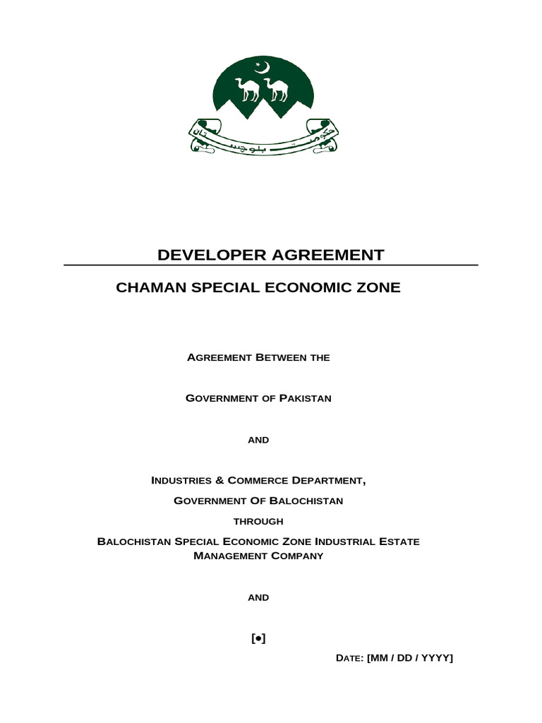 Draft Developer Agreement | PDF | Word | Arbitration