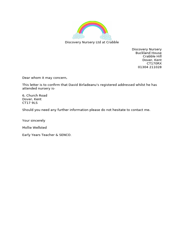 David Letter | PDF