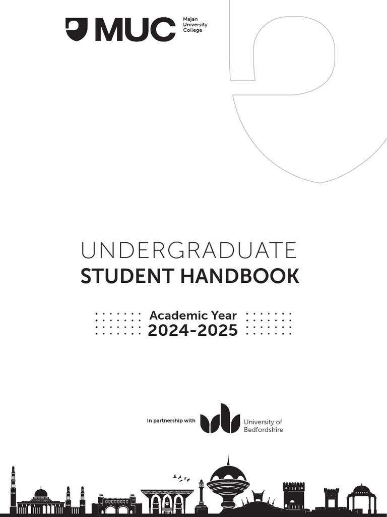 Student Handbook 2024-2025 | PDF | Bachelor's Degree | Academic Degree