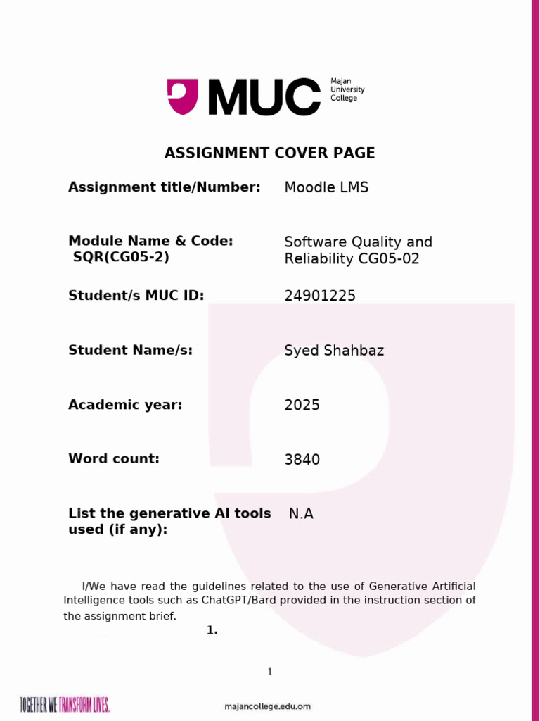 SQR by Syed Shahbaz | PDF | Software Testing | Usability