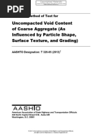 AASHTO (T) - Equivalencias ASTM | PDF