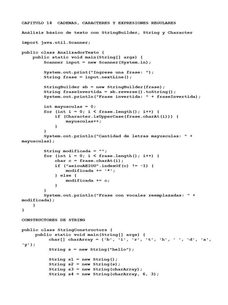 CAPITULO 14 Deitel Java | PDF | Programación de computadoras | Ingeniería de software