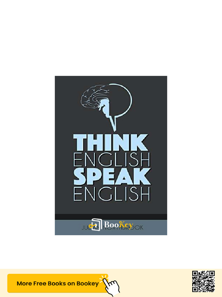 Think English, Speak English Guide | PDF | Fluency | Vocabulary