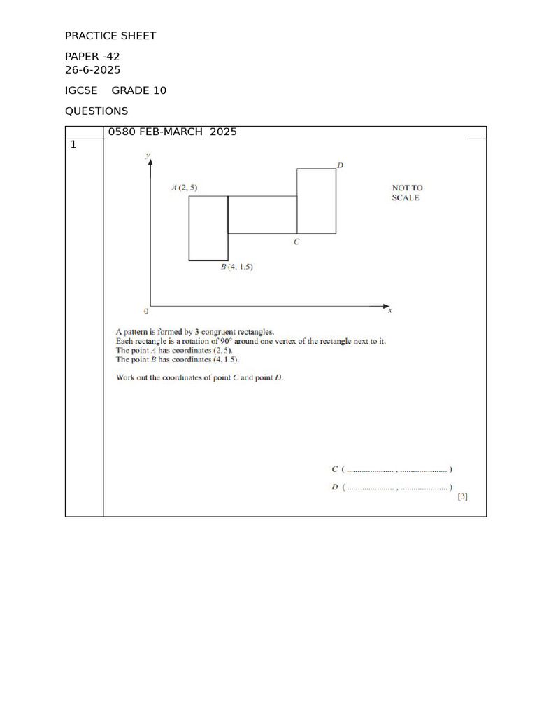 Practice Sheet 26-6-2025 | PDF