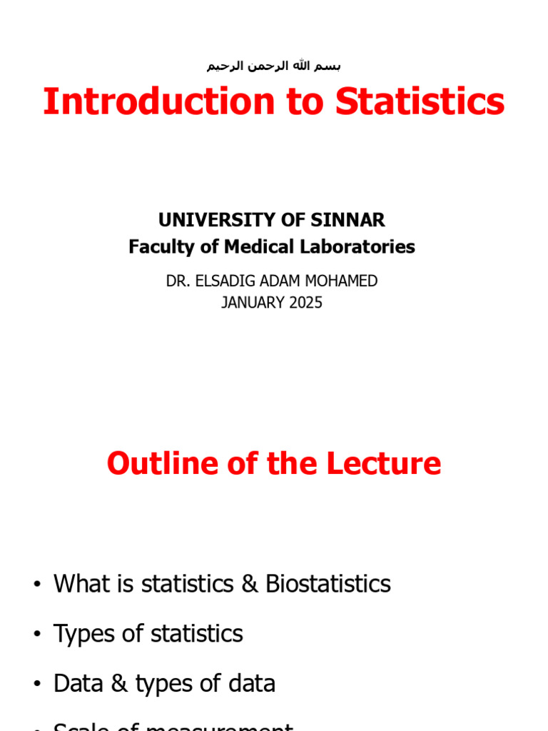 2 Introduction Stat | PDF | Level Of Measurement | Statistics