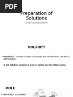 Chemical Dilution Rate Chart | PDF | Litre | Science