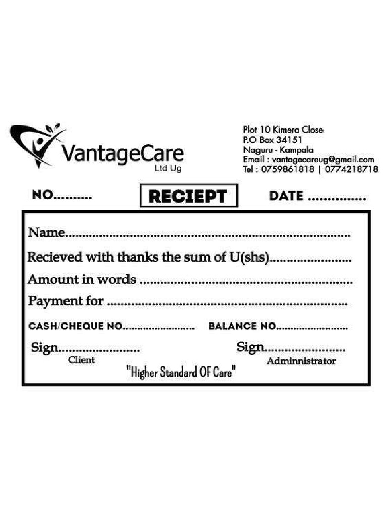 Receipt | PDF
