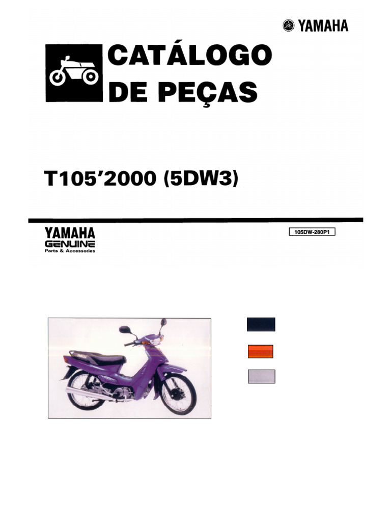 Crypton 105 2000 T105'00 (5DW3) Brasil | PDF