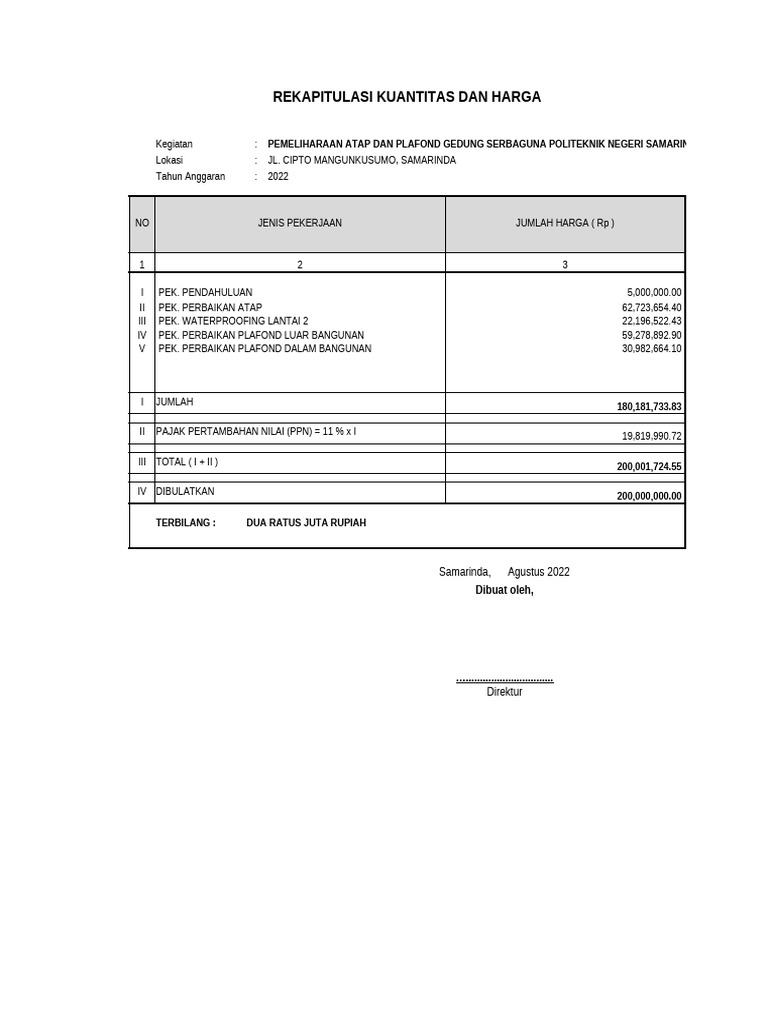 Rab Atap Plafond Polnes | PDF