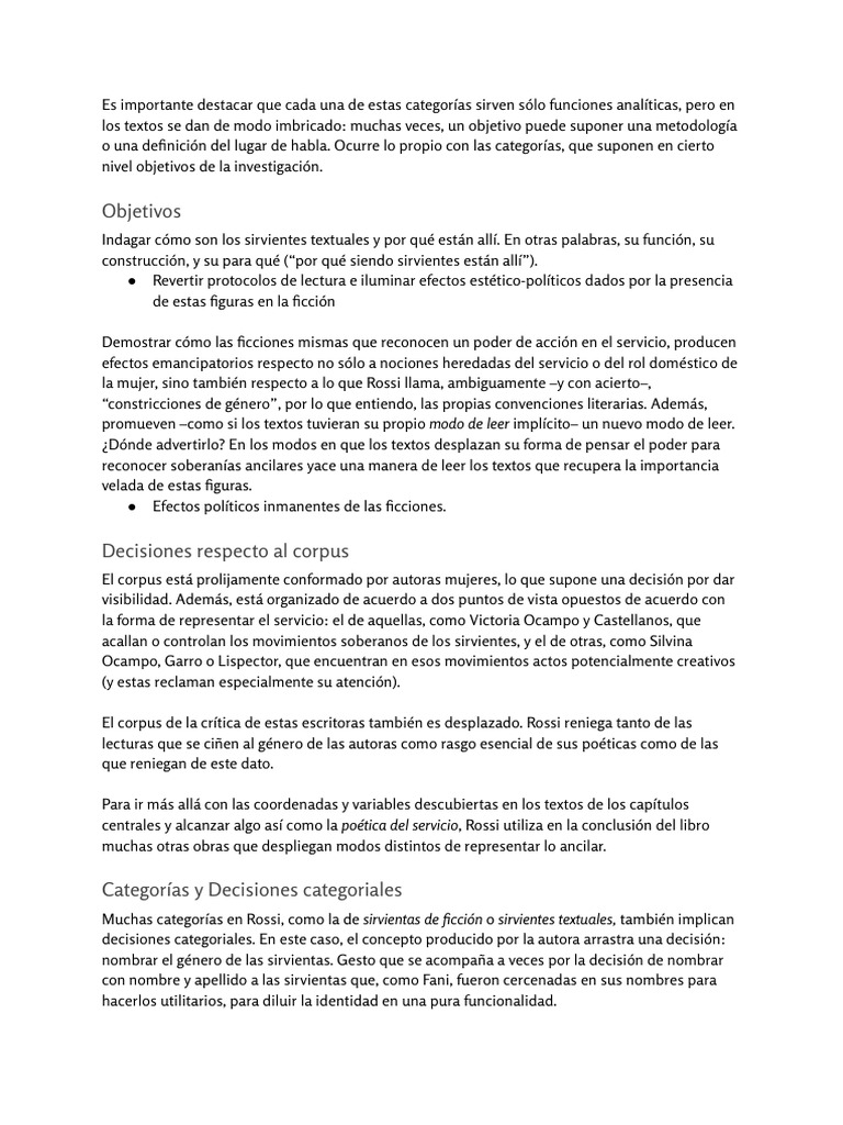 Apuntes Sobre María Rossi | PDF | Metáfora