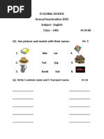 Grade 6 NAT Name Grid Template | PDF